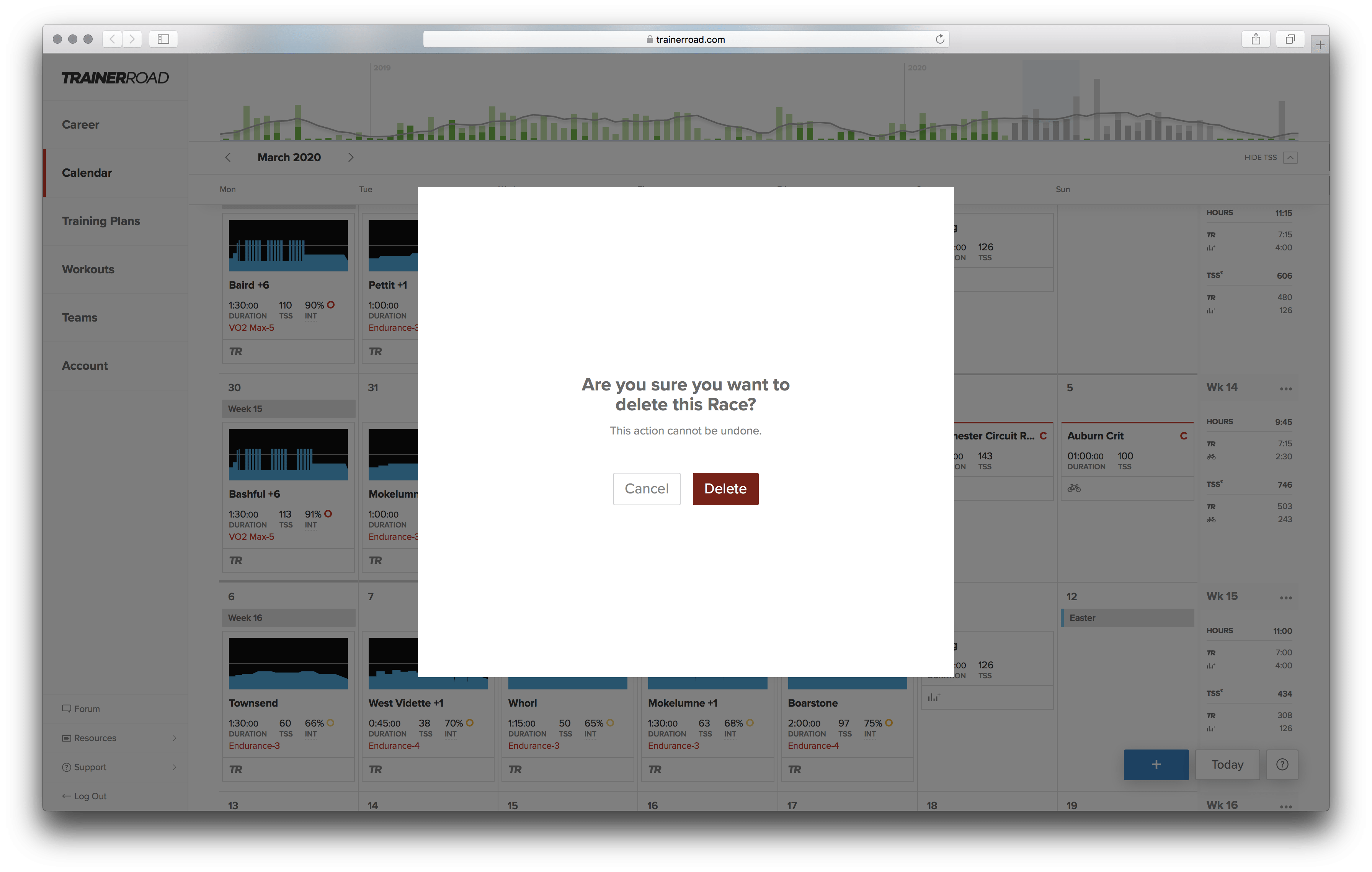 How to: Adjust For Cancelled Events | TrainerRoad Blog