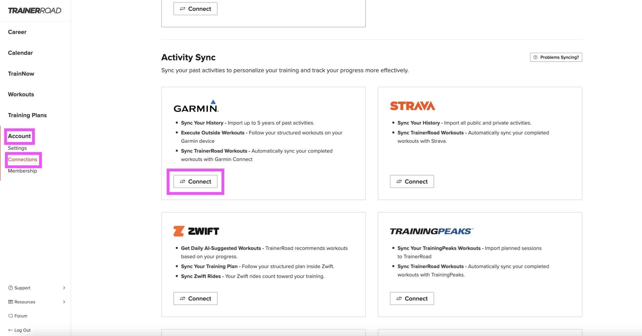 Outside Workouts: Garmin Setup - TrainerRoad Blog